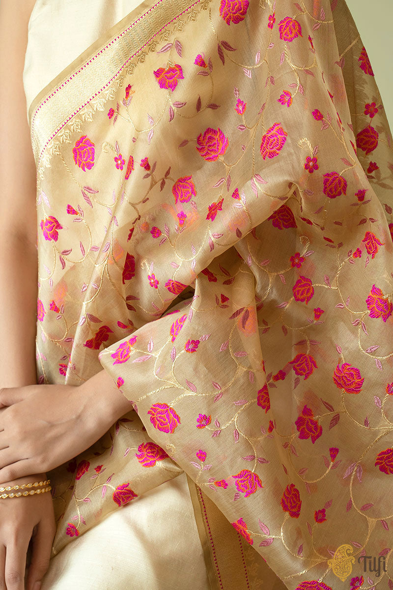 Pure Handwoven Banarasi Dupattas - Tilfi